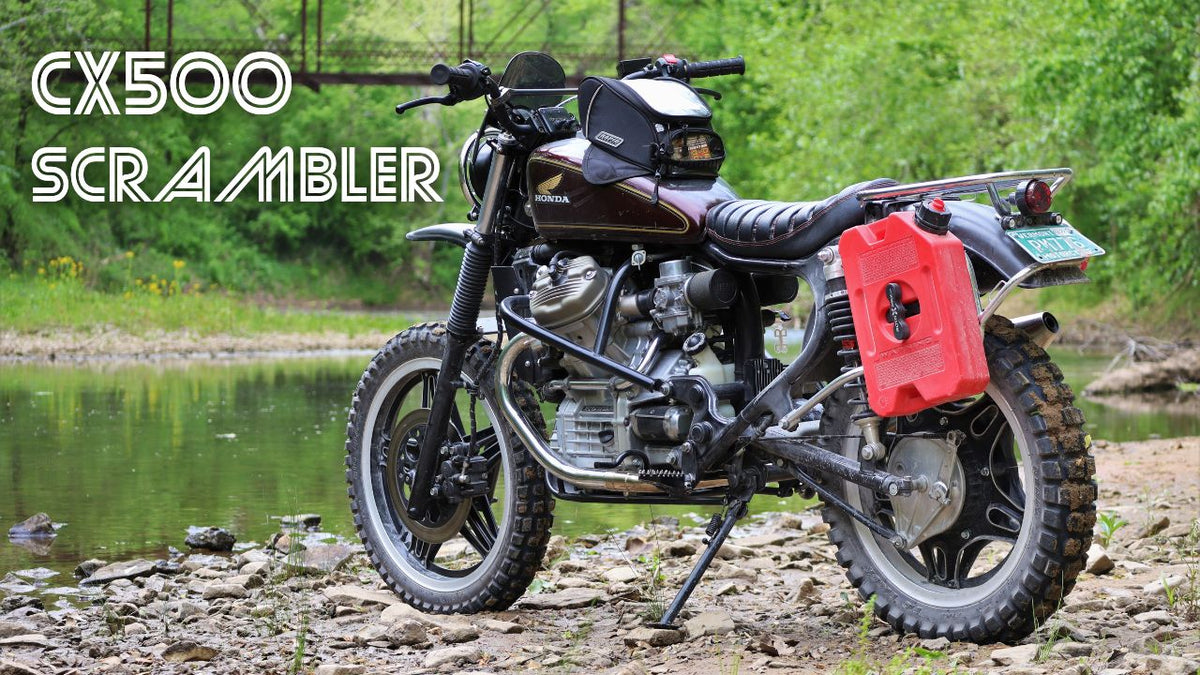 CX500 Scrambler build finished and featured! – Brick House Builds